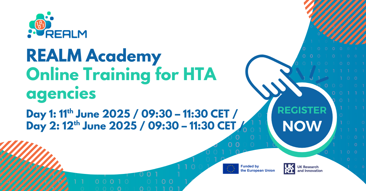 REALM Online Training for HTA Agencies and regulators in AI-Powered ...